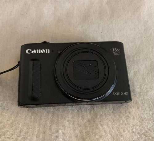 Фотоаппарат Canon SX610 HS
