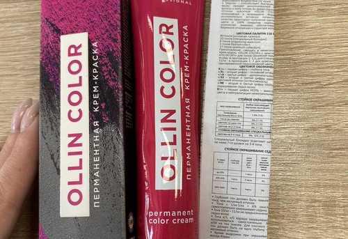 Краска для волос + оксид Ollin color 3/0