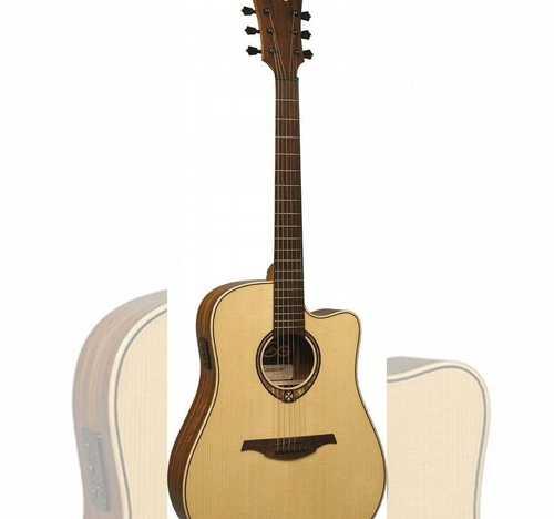 Электроакустическая гитара LAG Guitars T318DCE