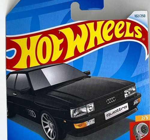 Hot Wheels Audi Quattro (Черный)