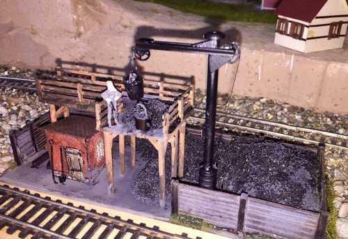 Модели железных дорог. Угольный склад