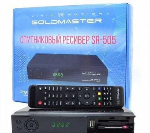 Новый Goldmaster SR-505 HD (CI+ слот/ DVB-S2/T2/C)