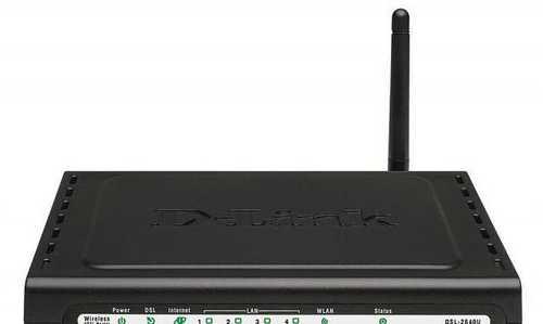 Wi-Fi роутер D-link DSL-2640U