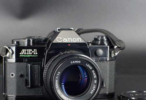 Canon AE-1 program + 50 1.4