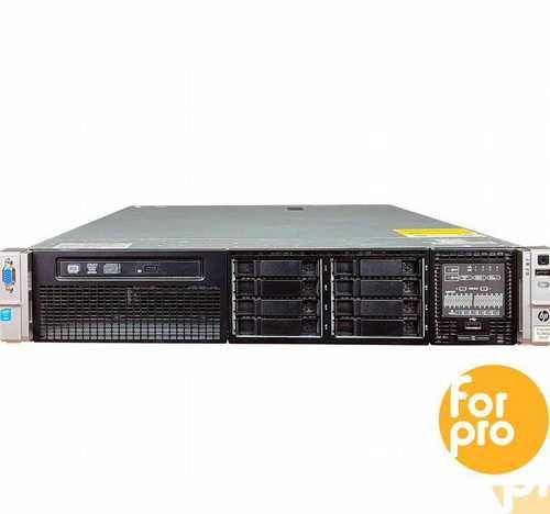 Сервер HP DL380p Gen8 8SFF 2xE5-2697v2 64GB, SATA