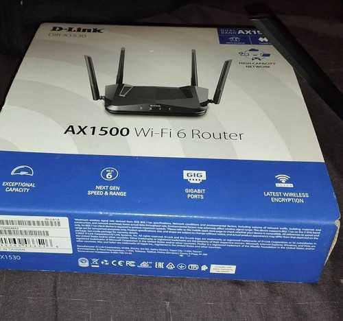 Wi Fi 6 Роутер D-link AX1500