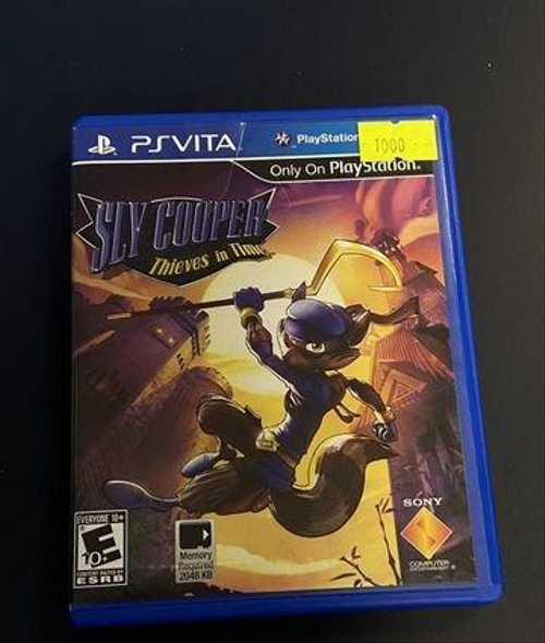 Sly Cooper Thieves in Time Ps Vita