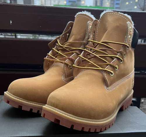 Ботинки Зимние Timberland Оригинал с Мехом