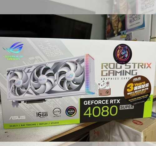 RTX 4080 super. strix white, vulkan aorus