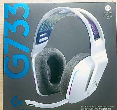 Игровые Наушники Logitech G733 White