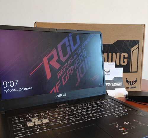 Ноутбук asus TUF Gaming FX705DT