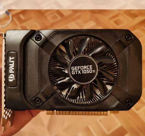 Видеокарта gtx 1050 ti 4gb palit