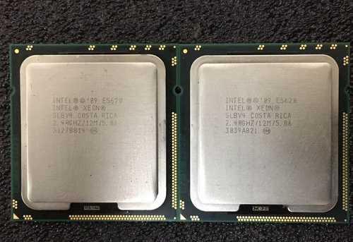 Процессор Xeon E5620. Сокет 1366