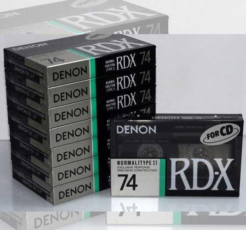 Аудиокассета denon RD-X 74 japan market (4623)