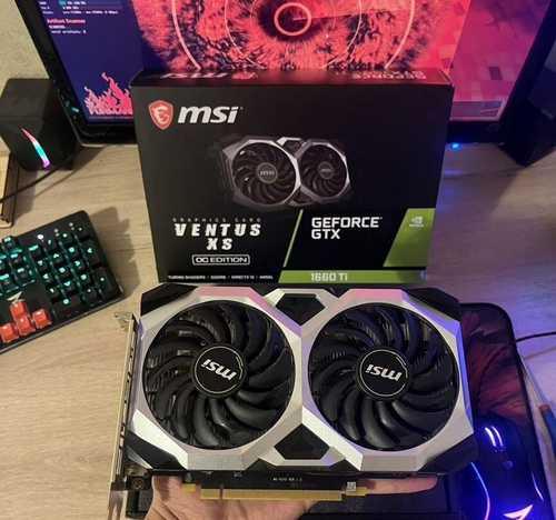 Видеокарта MSI gtx 1660ti