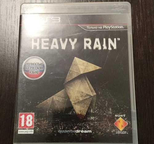 Игра ps3 heavy rain