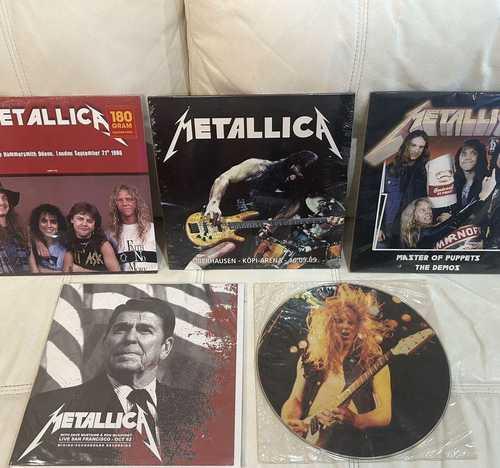 Metallica vinyl винил редкие бутлеги