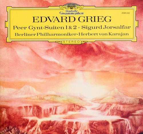Виниловая пластинка Herbert von Karajan- Grieg: Peer Gynt Suite No.1; Suite No.2 (Black Vinyl LP)