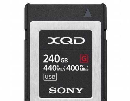 Карта памяти Sony XQD 240Gb qdg240f, чтение 440, з