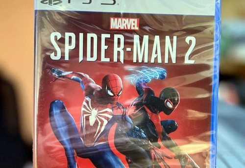 Диск Spider Man 2 PS5 Новый Русская Версия