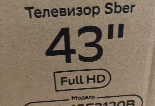 Новый Телевизор Sber SDX "43"(109 см), FHD