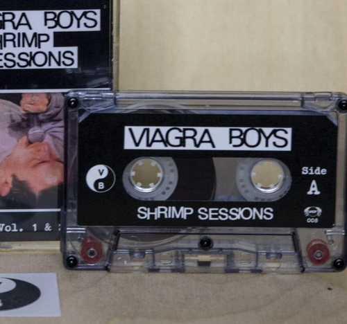 Аудиокассета Viagra Boys - Shrimp Sessions 1 & 2