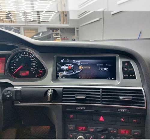 Магнитола Android 8,8" для Audi A6