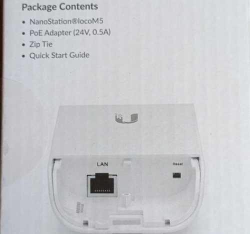 Ubiquiti nanostation loco m5