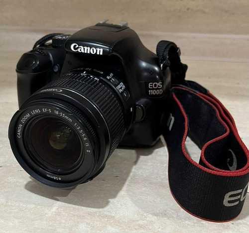 Зеркальный фотоаппарат canon eos 1100d kit