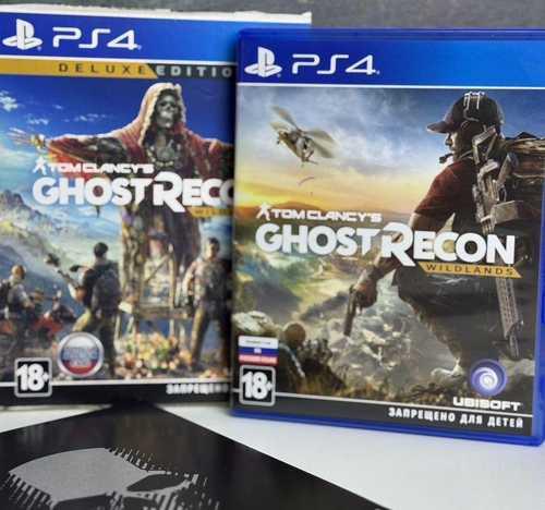 Диск PS4 Tom Clancy's Ghost Recon Wildlands Deluxe