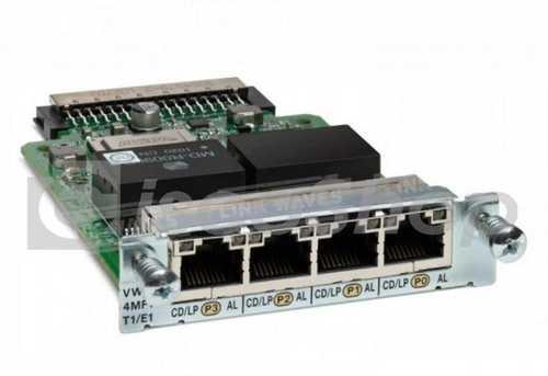 Модуль Cisco vwic3-4MFT-T1/E1