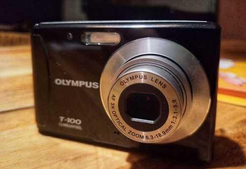 Компактный фотоаппарат olympus T100
