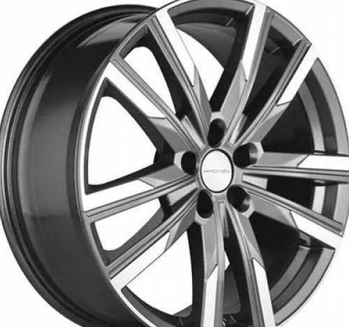 Диски Khomen Wheels KHW1905 (Exeed VX-TXL-LX) 7,5x19 5x108 ET:36 65.1 Gray-FP