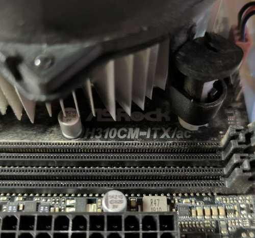 Материнская плата с процессором i3 9100f