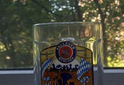 Пивная кружка,стекло.Германия