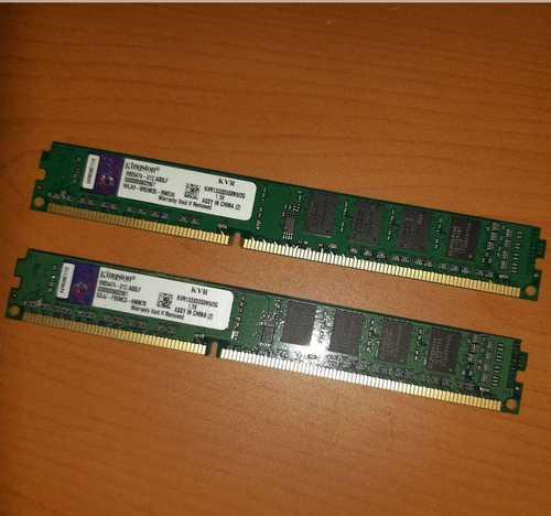 Оперативная память ddr3 4 gb 1333 kingston