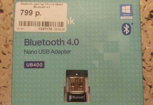 Bluetooth адаптер TP-Link UB400