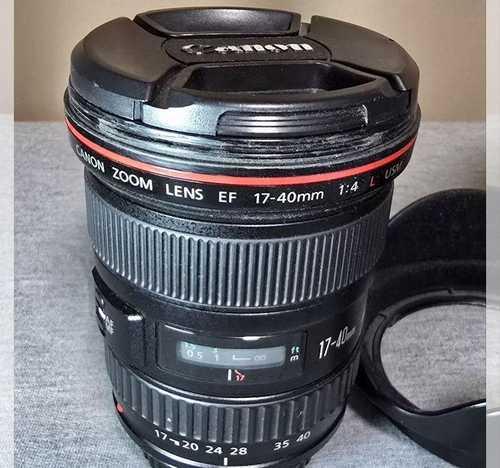 Canon 17-40mm f/4 L USM