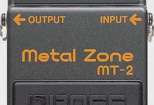Boss MT-2 Metal Zone Педаль искажения
