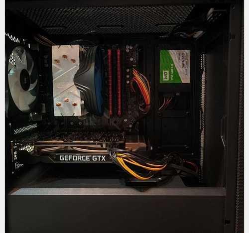 Пкryzen 5 3400g  1660 ti 16озу