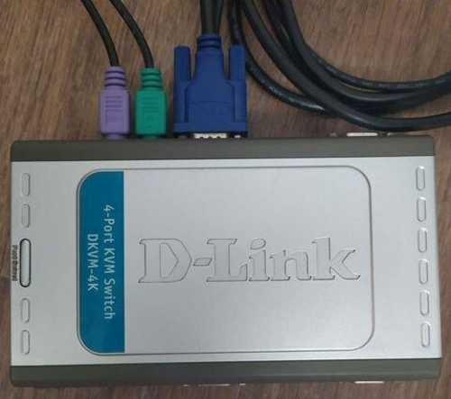 KVM переключатель D-Link dkvm-4K