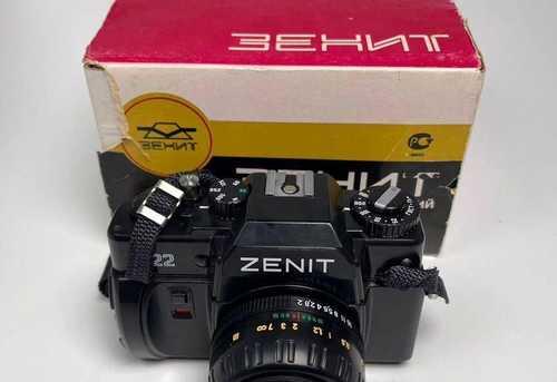 Пленочный фотоаппарат Зенит 122 + MC Зенитар M2s