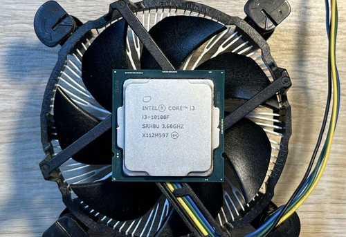 Intel Core i3-10100F + кулер