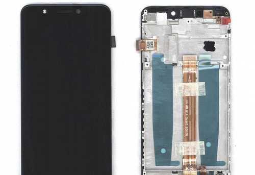 Модуль Asus ZenFone 4 Max ZC520KL черный + рамка