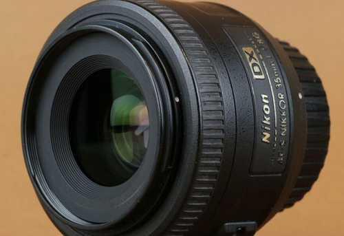 Nikon Nikkor AF-S 35mm f/1.8G (id 24087)
