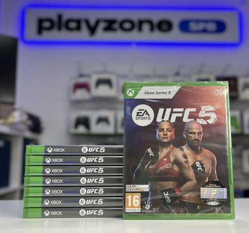 Ufc 5 xbox series x новый диск