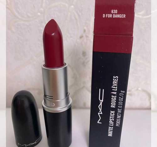 Помада MAC matte lipstick тон 630 D FOR danger