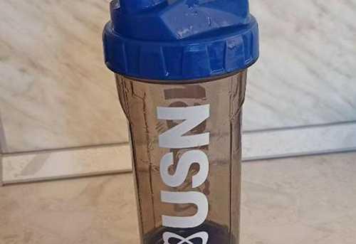 USN шейкер спортивная бутылка для протеина