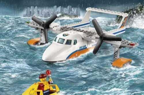 Спасательный самолет береговой охраны, аналог лего