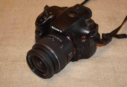 Sony A57 kit 35500 кадров + сумка Доставка